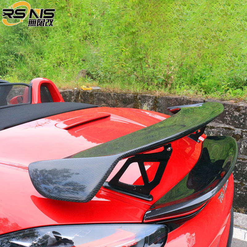 For Porsche 718 Cayman Boxster Upgraded Style Rear Spoiler with Dry ...