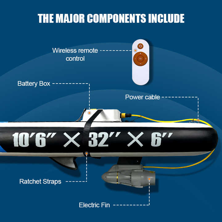 240W Electric Surf Board Motor - Ultimate SUP Experience