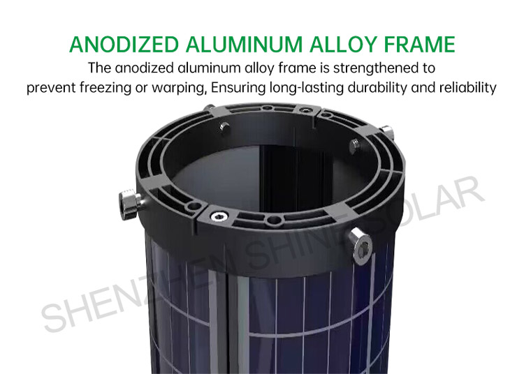 Boost Efficiency with Durable cylindrical solar post for Solar ...