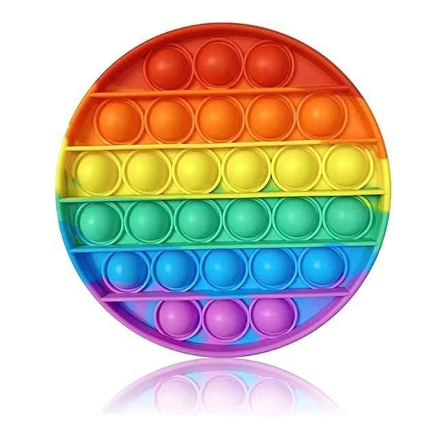 Autism Special Needs Squeeze Stress Relief Silicone Pop Fidget Sensory Toys
