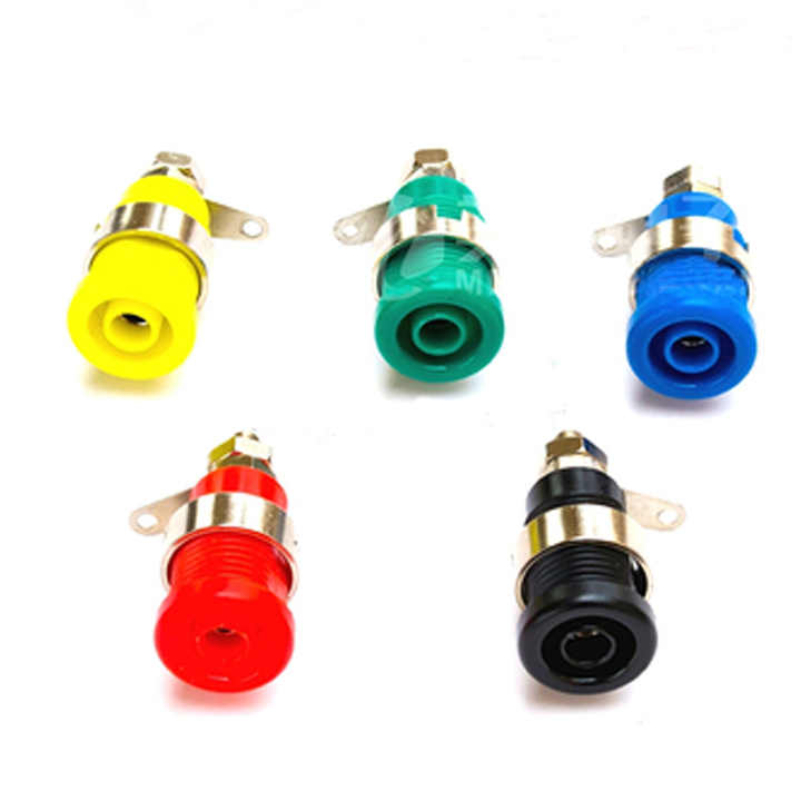 4mm Banana Plug Jack - Professional Screw Safety Protection
