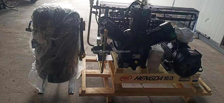HENGDA High Pressure Air Compressor 1.2m³ 30bar 15kW for Industry, OEM