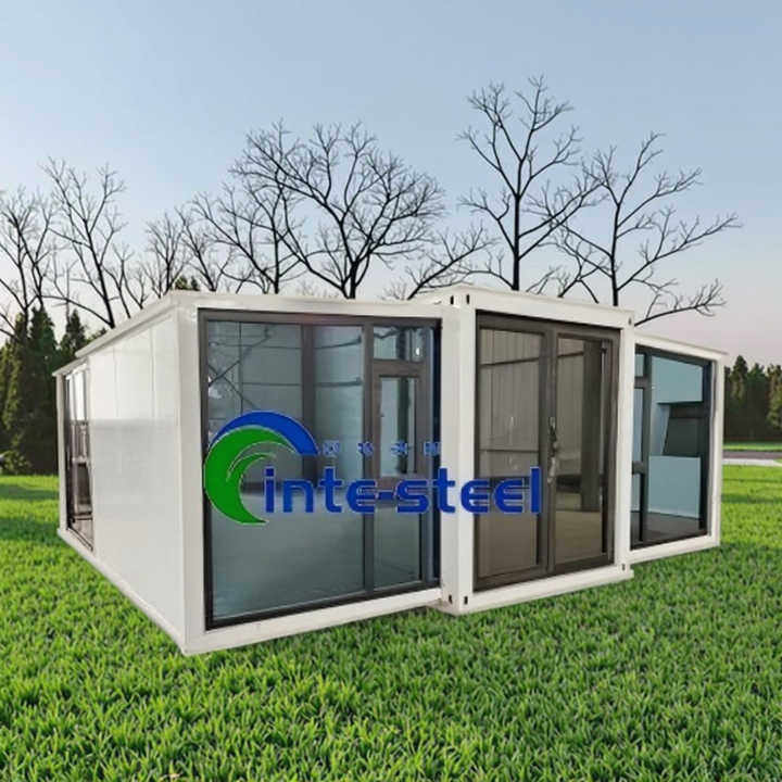 Luxury 20ft 40ft Industrial Foldable Container House Steel Wooden Ev ...