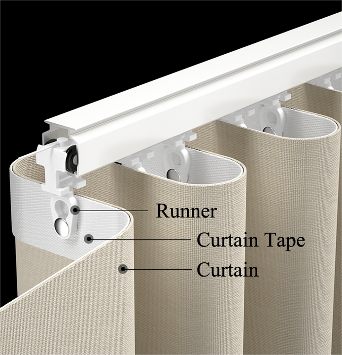 Full Blackout Curtains With Coating 100% Sun Blocking Drapery Curtains ...