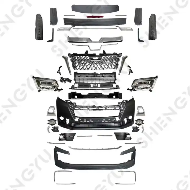 Wide Body Kit for Toyota Hiace 2019+ - Upgrade to Wald Model Mini Bus