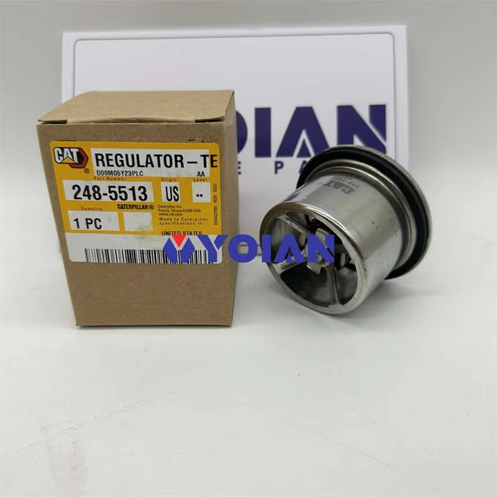 Excavator Parts Temperature Regulator Coolant Thermostat 248-5513 ...
