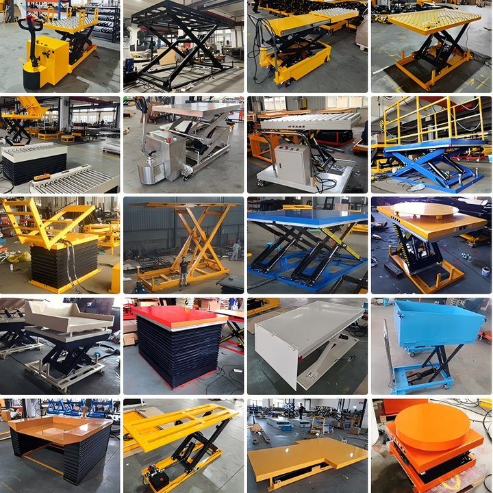 Load Shifter Stationary Scissor Lift With High Quality Full Electric ...