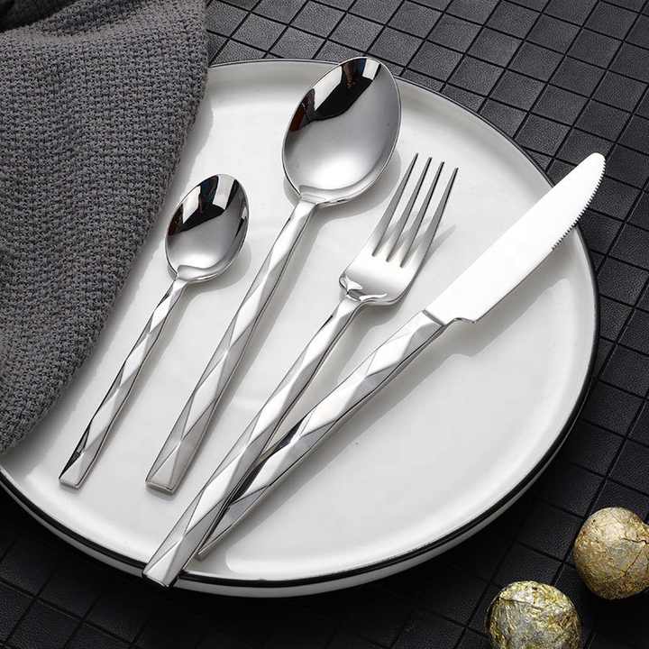 Party Unique Flatware Set 18/10 Stainless Steel Cutlery