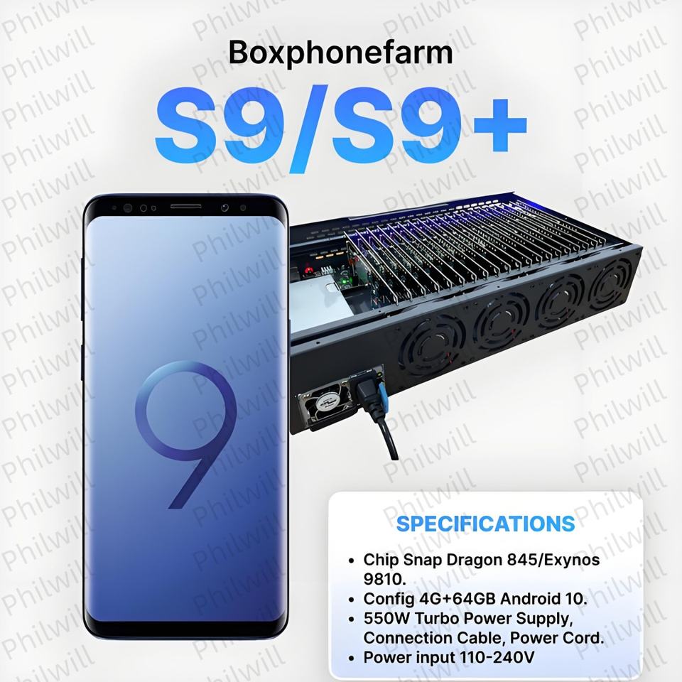 Used P30 Phone Farm Motherboard with 64G Memory 20 Phones in Box ...