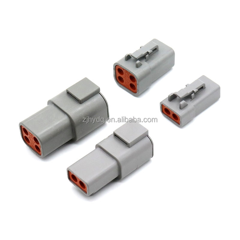 Daiertek Deutsch DTP Connector Kit DTP04-2P 2-Pin Brass IP67 Rated 15A ...
