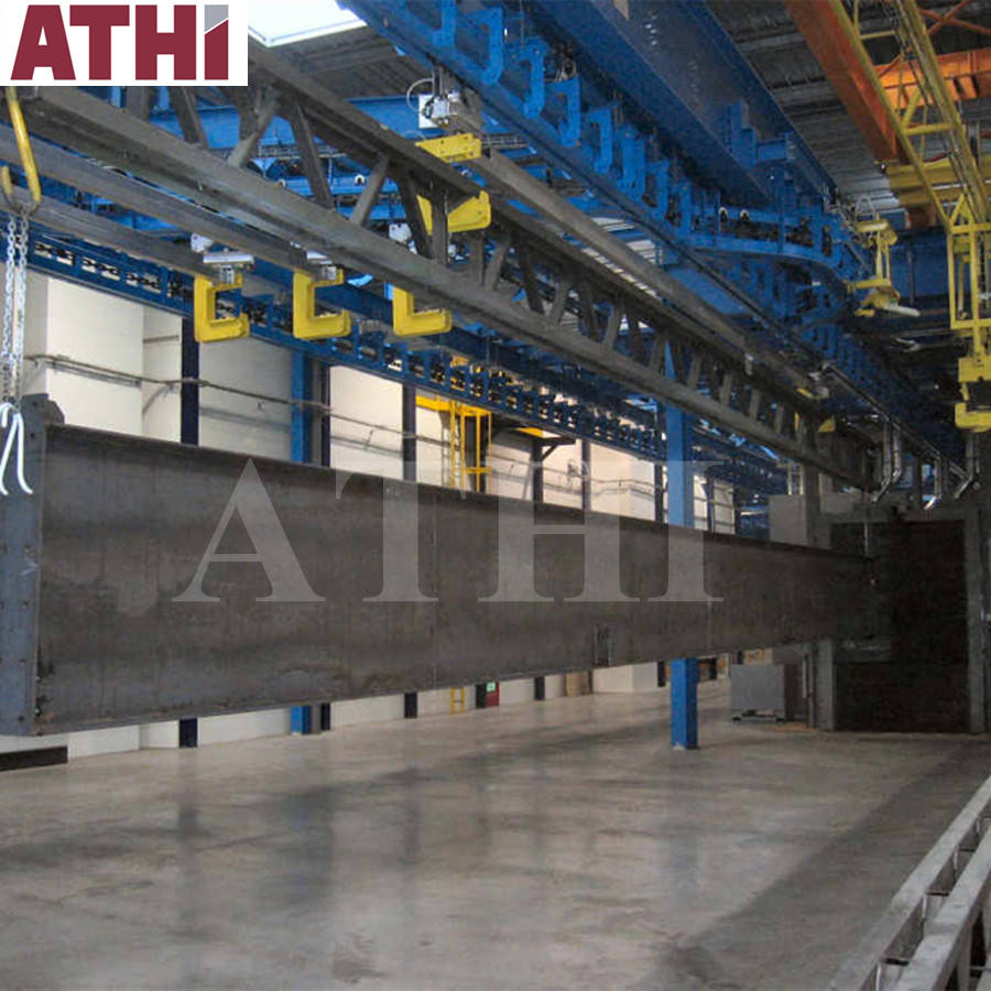 H Beam I Profile Steel Structural Steel Roller Conveyor Pass Through ...