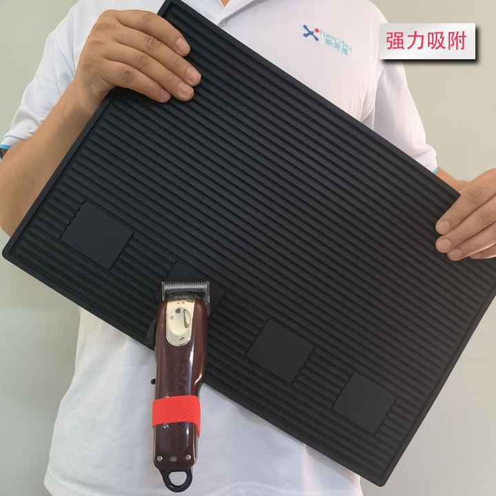 Magnetic Barber Mat Salon Heat Resistant Mat Silicone Mat Tool Mats ...