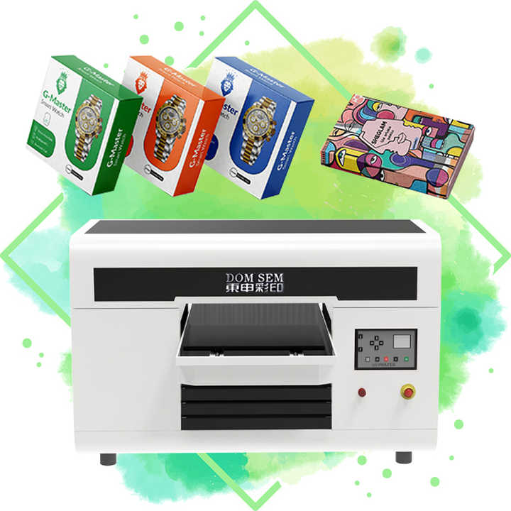 DOMSEM 3360 UV Inkjet Printer with XP600 Print Head 33x60cm Low Cost ...