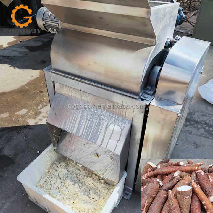 1000 KG/H Cassava Garri Processing Production Line Used in Factories