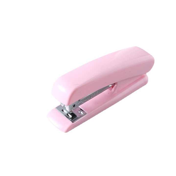 No. 12 Macaron Color Stapler Labor-Saving Stapler Multi-Functional ...