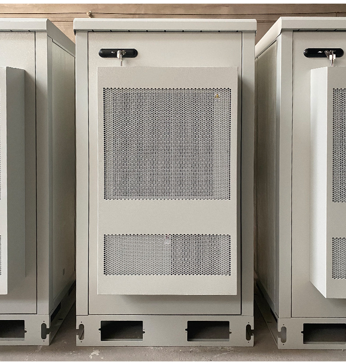 Integrated Outdoor Aluminum Cabinet IP55 Enclosure for 5G Base Station ...