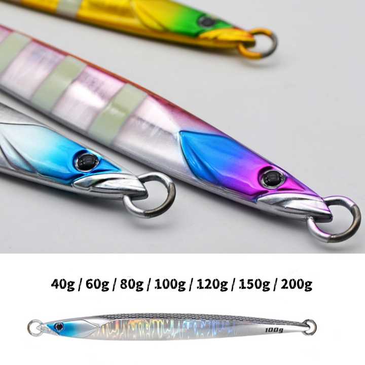 New OEM Metal Jig 40g 60g 80g 100g 120g 150g 200g UV Coating Lead Metal ...