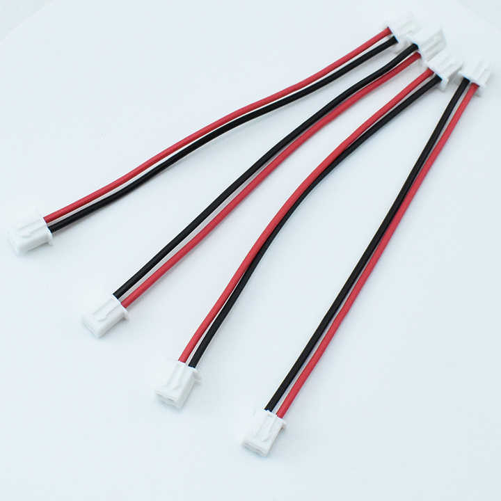 XH 2.54 Mm Series 2P 3P 4P Cable Harness 100Mm 150Mm 200Mm 300Mm Line Wire Single/Double Head ...