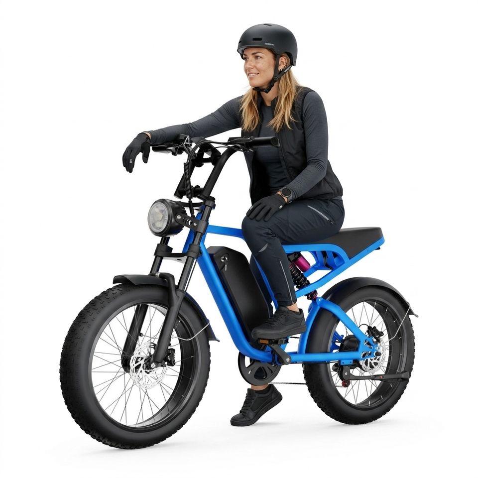 Electric Mountain Bike Hydraulic Oil Brake 750W Electric Mountain Bike ...