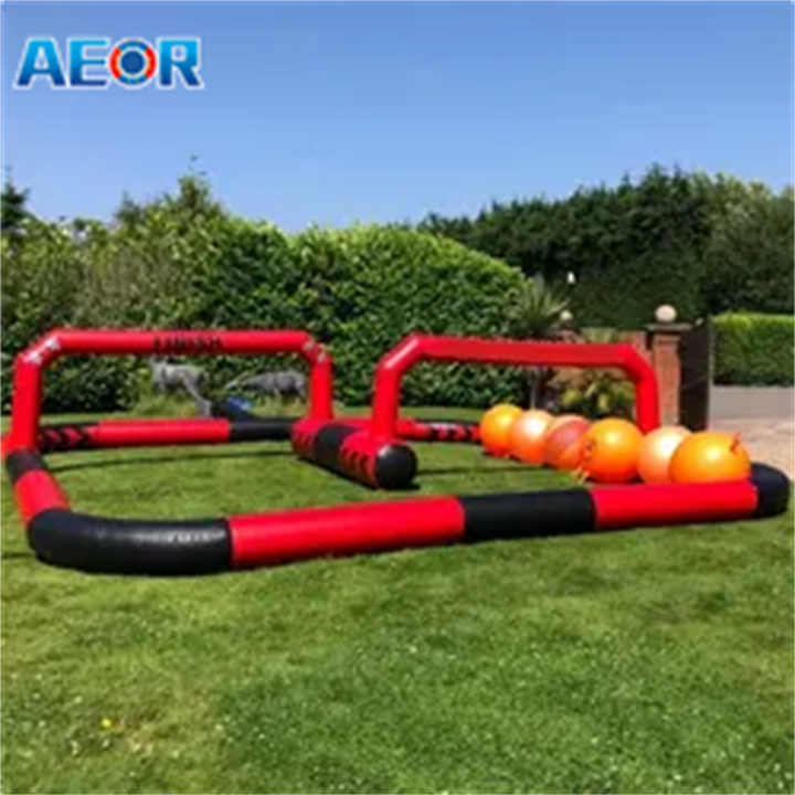 PVC Thick Amusement Park Inflatable Bumper Car Track Race Car Tracks ...