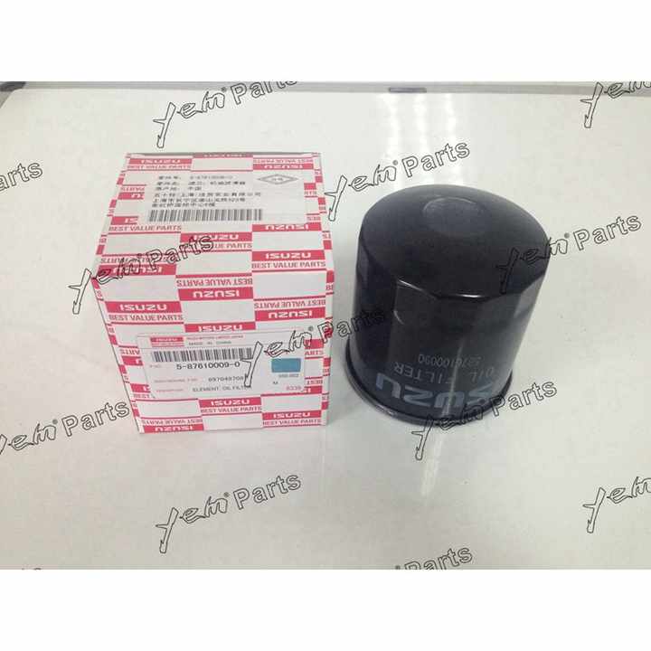 4JG1机油滤清器5-87610009-0用于五十铃柴油修理包| Alibaba.com