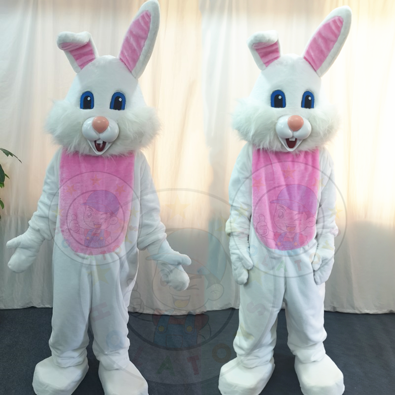 Party Costume Plush Easter Bunny Adult Costume - Full Mascot Suit With ...