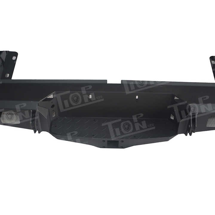 Universal 4x4 Off-road Steel Rear Bumper With Recovery Points Rear Bull ...