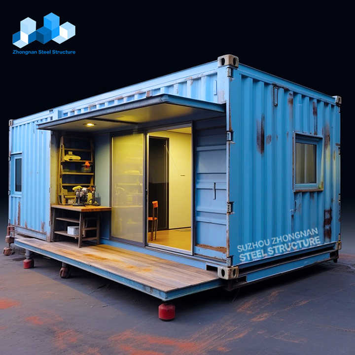 Luxury 20ft 40ft Prefab Modular Shipping Container Store