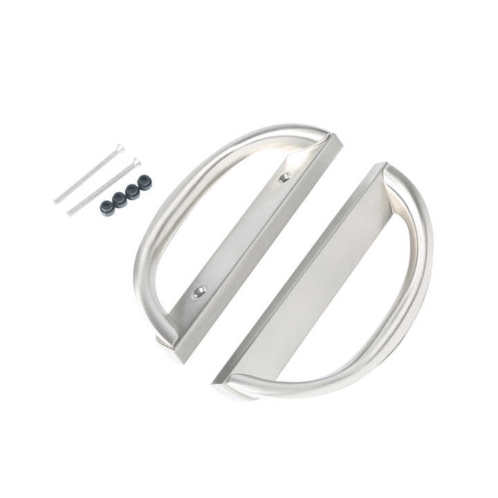 Sliding Patio Door Handle Set - D Shape, Easy Install