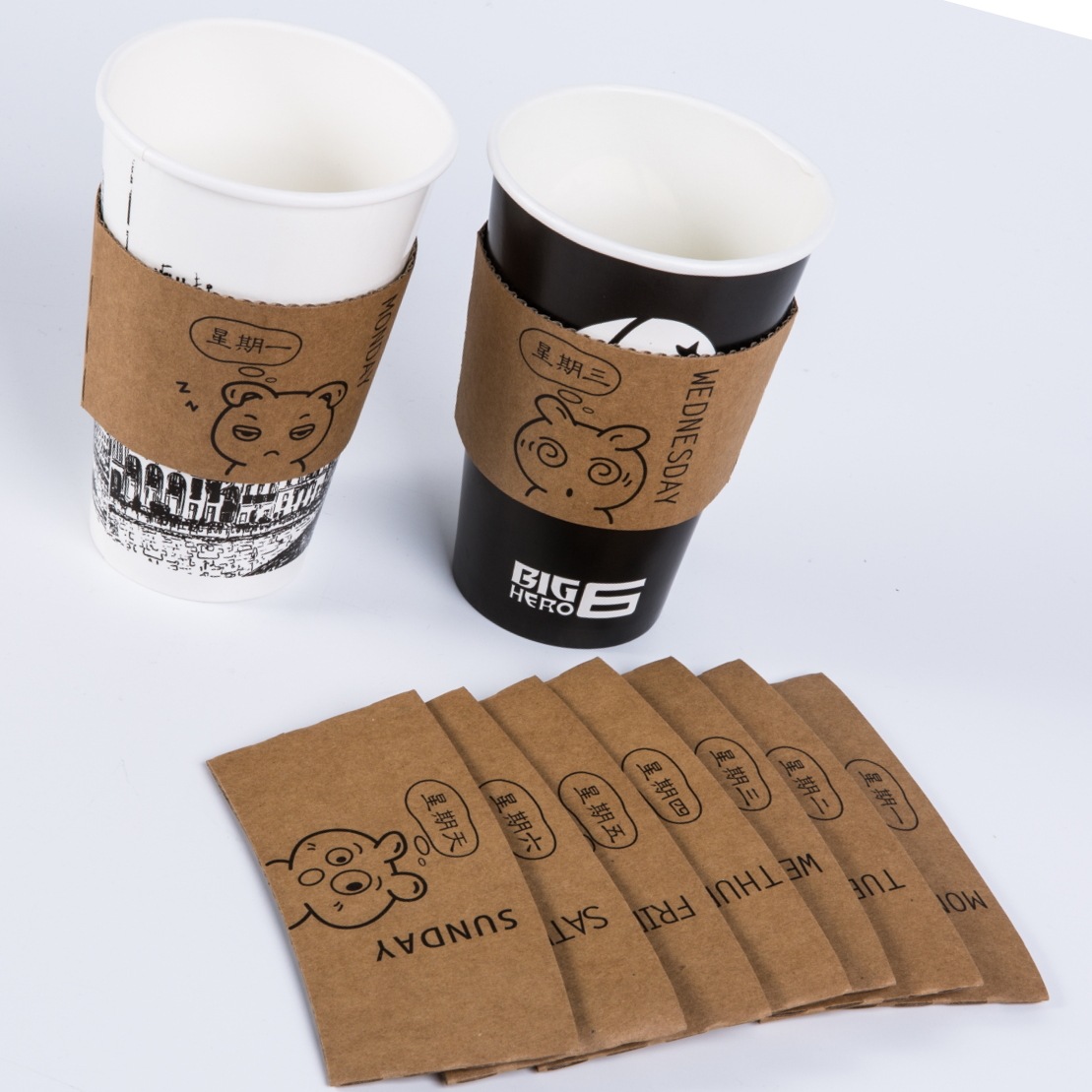 Custom Hot Cup Sleeves - Branded & Insulated Solutions