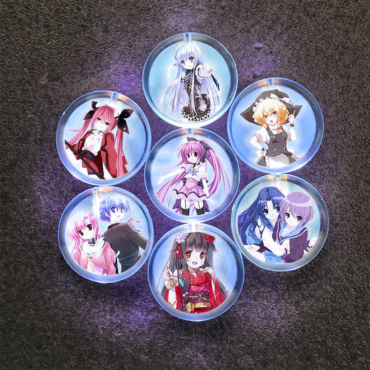 Customized LED Luminous Pin Badges for Party Decorations