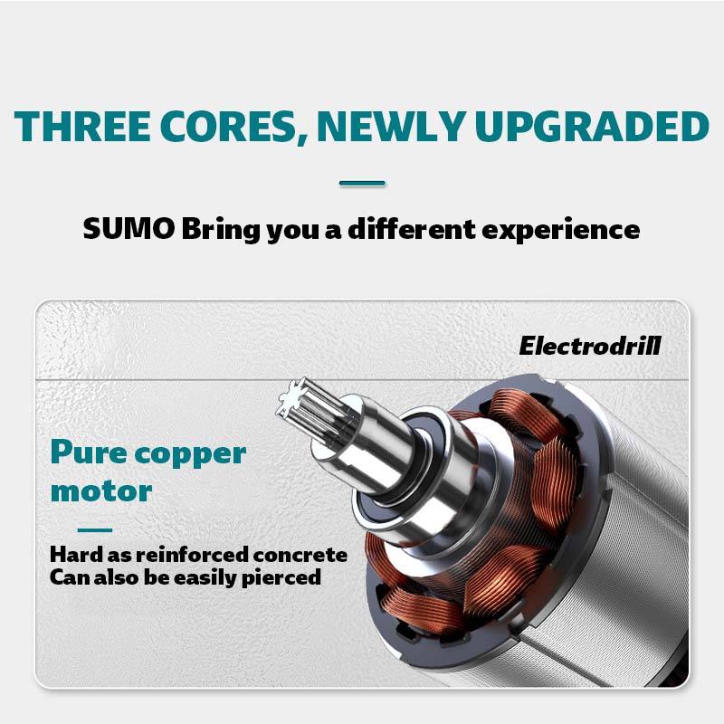 SUMO 18V Mini Electric Cordless Power Drill Hot Selling Brushless Motor ...