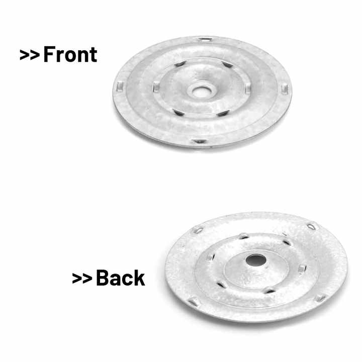 Factory Price AZ55 Galvalume 2.4 Inch Barbed Seam Plate Used With ...