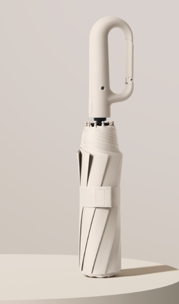 Customized Portable Umbrella - 3 Fold, Lightweight & Durable