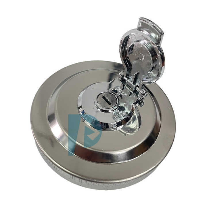 Doosan Fuel Tank Cap - Durable & Reliable Excavator Accessory
