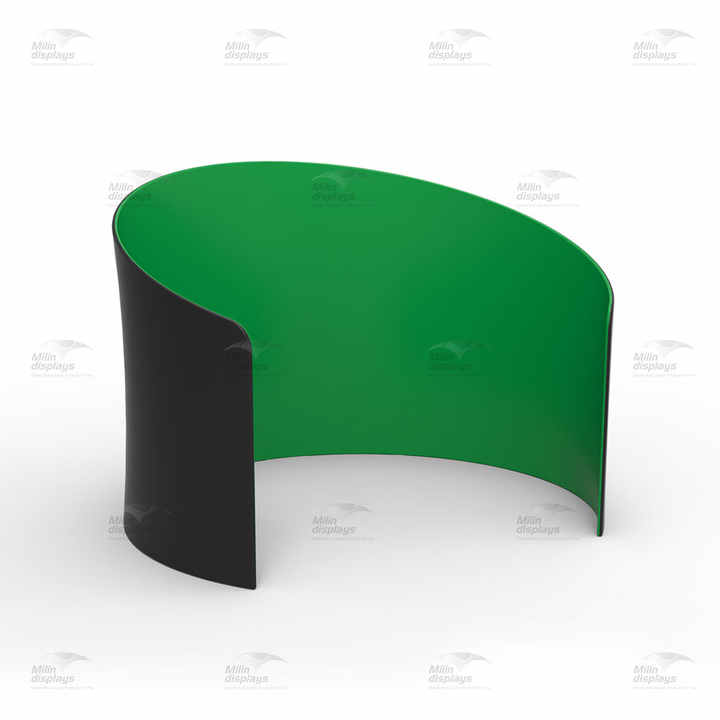 Semi-Circle Green Screen Backdrop Booth For Party Event Photo