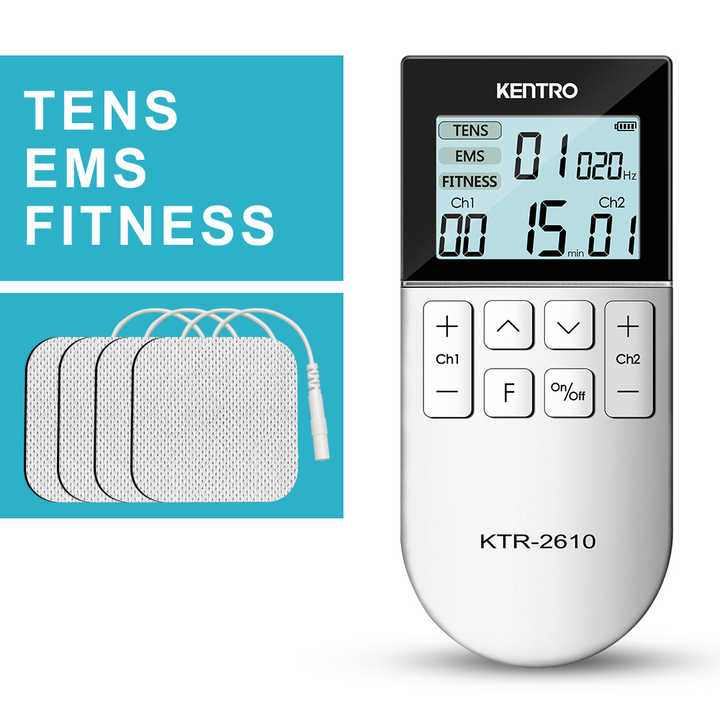 3 in 1 Tens Unit Electrical Muscle Stimulator for Pain Relief
