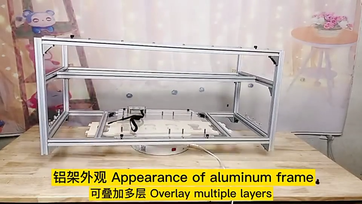 GPU Open Air Rig Frame Server Rack - BJD 20 GPU Support