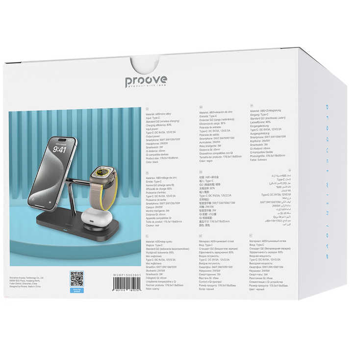 Proove Magnetic Field Pro 3in1 Qi2 - Wireless Charging