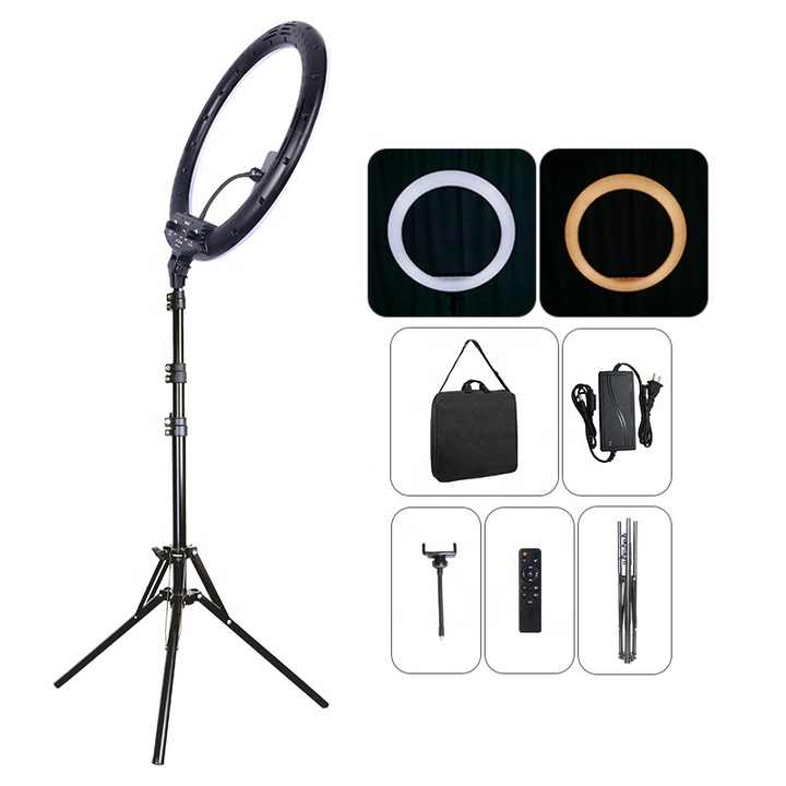 21 Inch LED Ring Light - 53cm En Pouce - Adjustable Color Temp