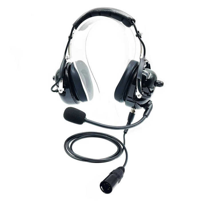 XLR Headset PNR Noise Cancelling Lightweight Flight Training ...