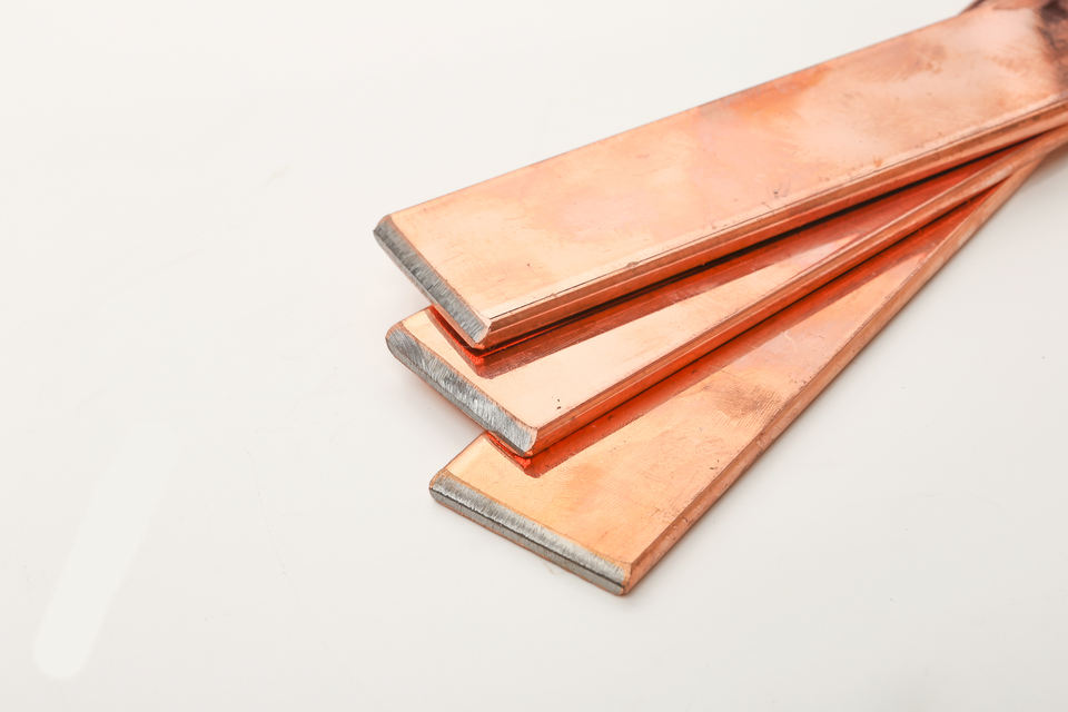 Copper Bonded Flat Bar with Anti Corrosion Coating Long Service Life ...