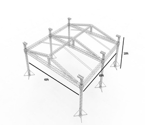 Affordable Wholesale 30 ft trusses Made of Lightweight Aluminum ...