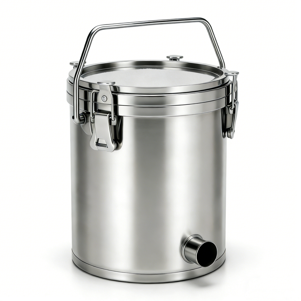 304/316 Stainless Steel Lithium Salt Drum - Standard Cylindrical ...