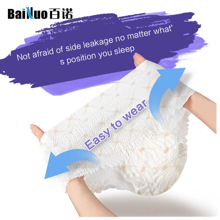 High Absorbency Lady Sanitary Napkin Pants Disposable Women's Period ...