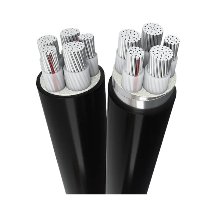 0.6/1 Kv XLPE/PVC Insulated Copper/Aluminum 1-5 Core 25-630mm² Power ...