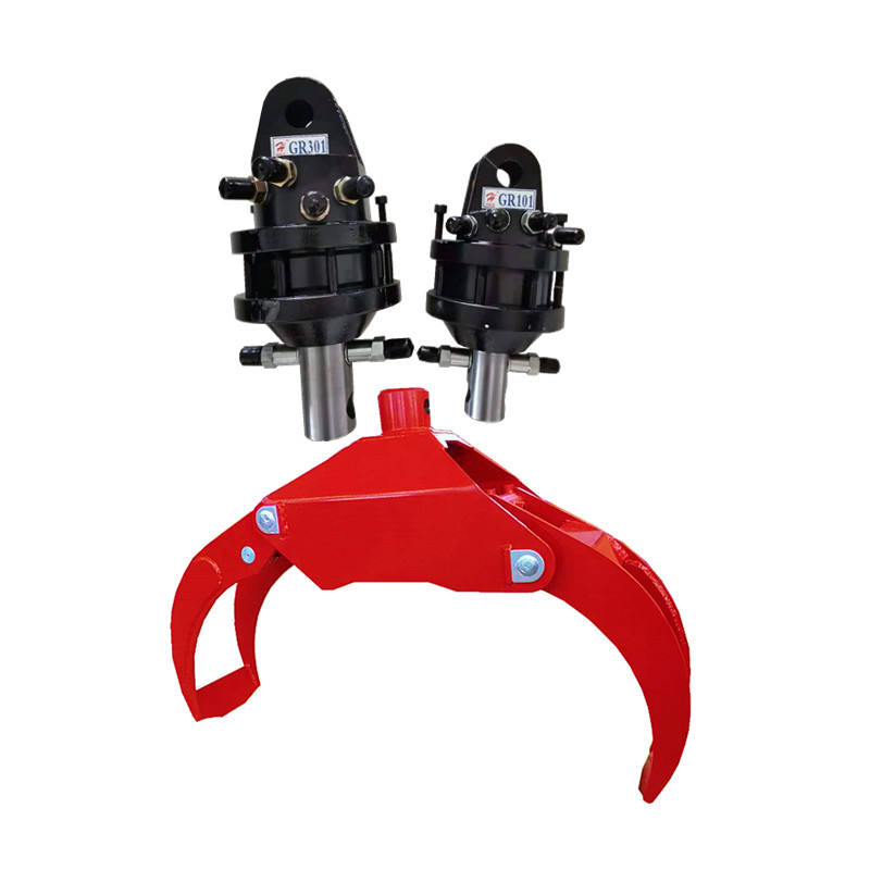 Excavator loader hydraulic log grab mini excavator log grab Products ...