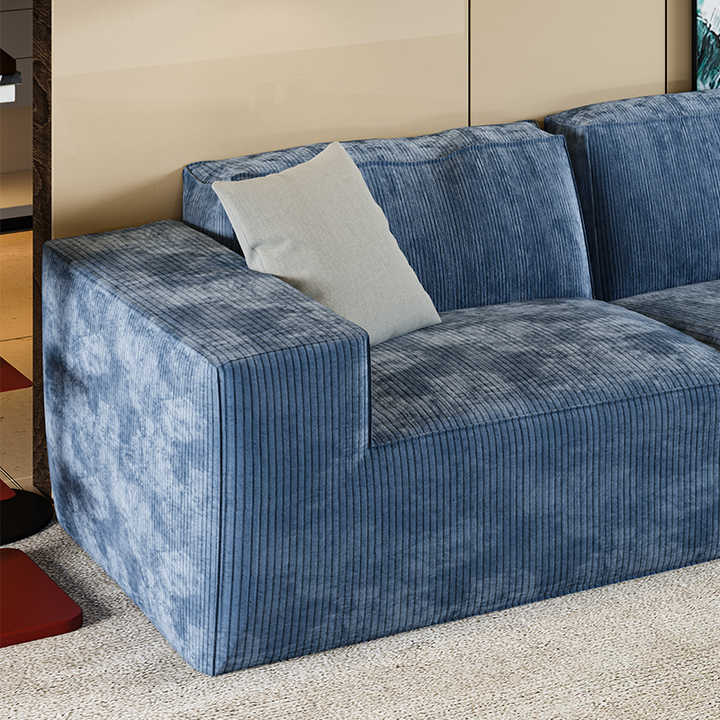 Modern Design Microfiber Fabric Modular Sofa Set Furniture Living Room ...