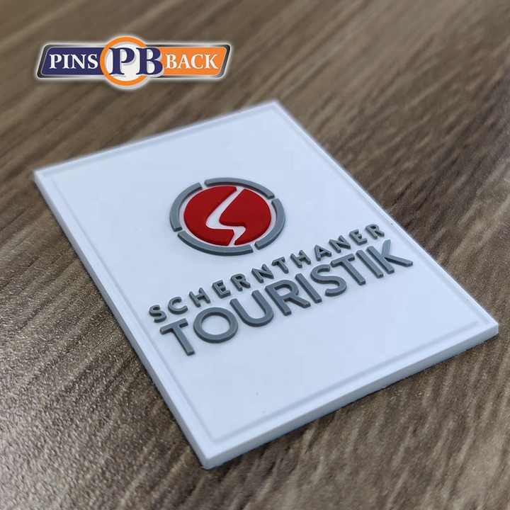 3D Embossed Custom Logo PVC Patch Soft PVC Rubber Patch Custom Logo for ...