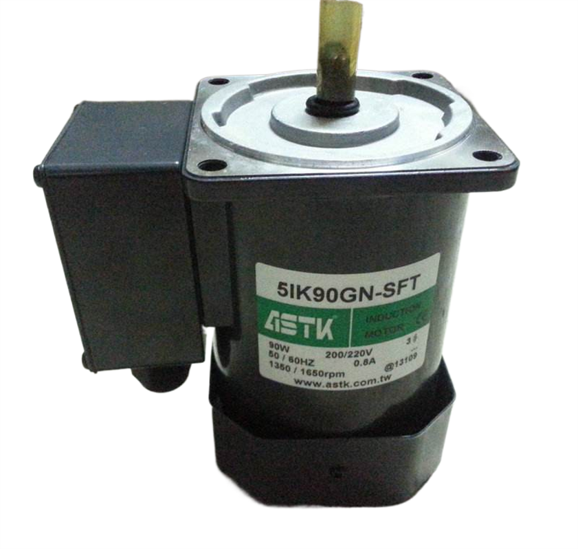 5IK90GN-SFT ASTK INDUCTION MOTOR 90W 220V Haixin Three-phase ...